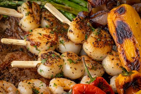 Griddled Sea Diver Scallops Louisiana Grills® Seafood Recipe