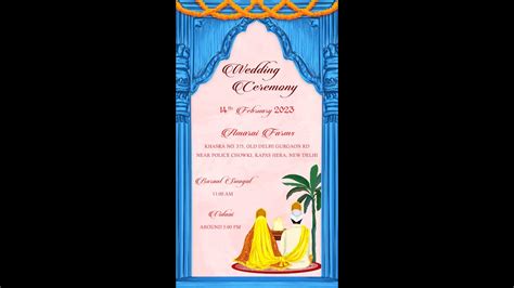 Kumaunigarhwali Wedding Invitation Youtube