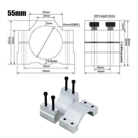Spindle Mount Bracket For CNC DIY CNC D Printer Parts Canada