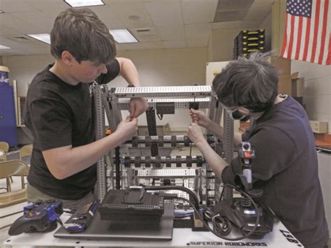 Houghton First Robotics Team Starts Season News Sports Jobs The