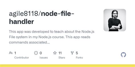 GitHub Agile8118 Node File Handler This App Was Developed To Teach
