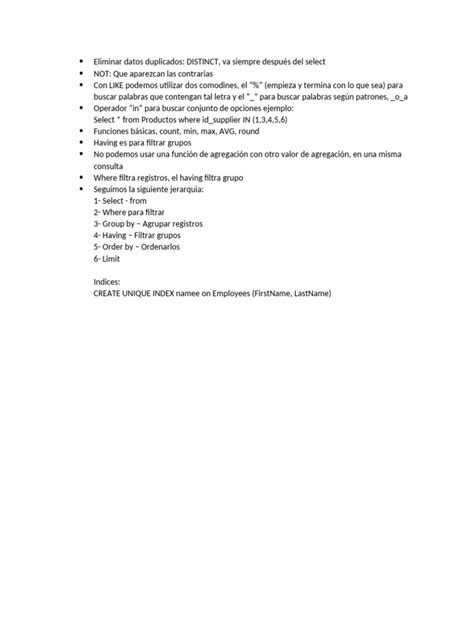 Eliminar Datos Duplicados Pdf