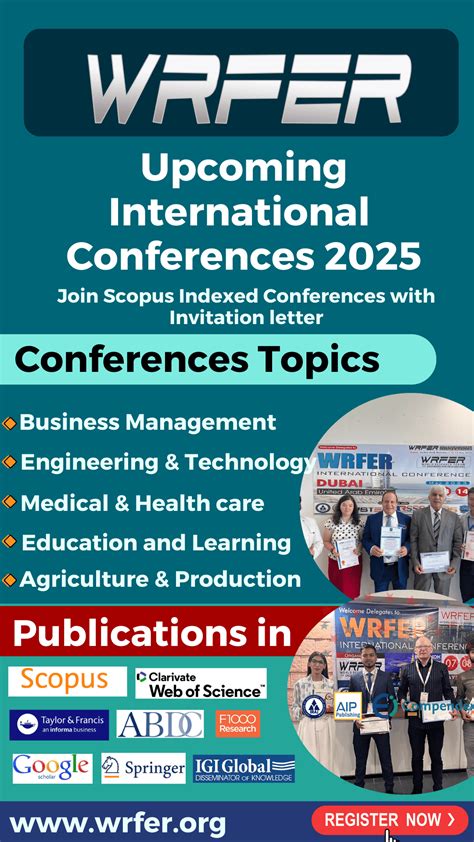 List Of Upcoming Conferences 2025 Allconferencealert May 2025