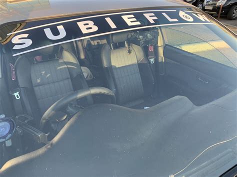 Подкапотка и Наклейка на лоб — Subaru B4 Be 2 л 1999 года стайлинг Drive2