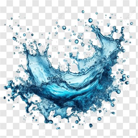 순수한 깨끗한 물 스플래시 디자인 순수한 깨끗한 물 스플래시 디자인 튀는 예술 튀는 물 Png 일러스트 및 이미지 에 대한