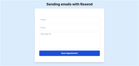 Sending React Emails Using Nextjs And The Resend Sdk Dev Community