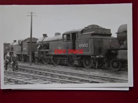 Photo Lner Class V1 Loco No 67652 At Heaton 1962 Eur 408 Picclick Fr