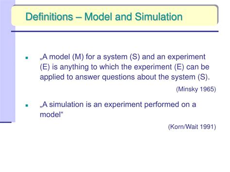 Ppt „component Based Modeling And Simulation Powerpoint Presentation