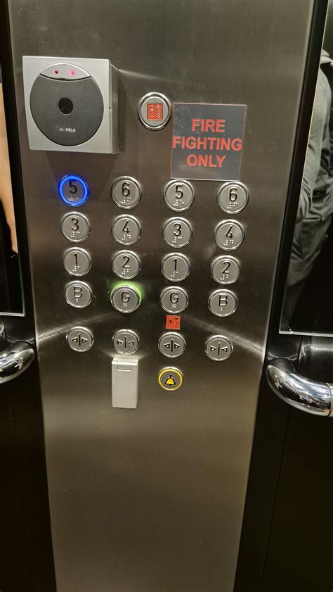 Duplicate Lift Buttons One Set Is For Emergency Use Rcrappydesign