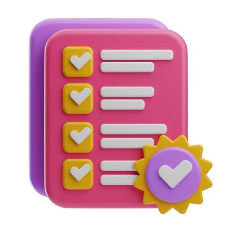 E Commerce And Shopping Object Certificate Authority 3d Illustration