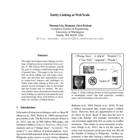 entity linking at web scale acl anthology