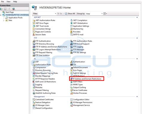 How To Block Traffic From A Domain In Iis Accuwebhosting