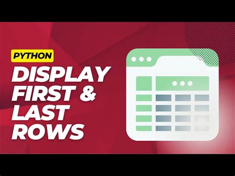 Display First 10 Rows Pandas