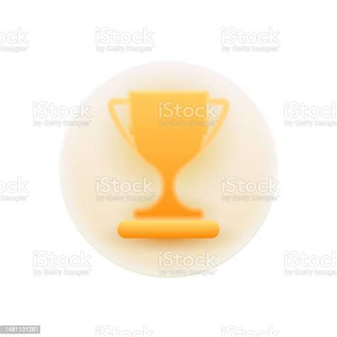 우승자를 위한 황금 상 또는 트로피 손잡이가 있는 컵의 고립된 유리형성 아이콘 스포츠 이벤트 또는 경쟁 상 우승자 1 위 벡터 그림 1위에 대한 스톡 벡터 아트 및 기타