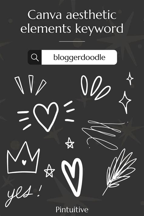 400 Best Canva Elements Keywords For Aesthetic Illustrations Keyword