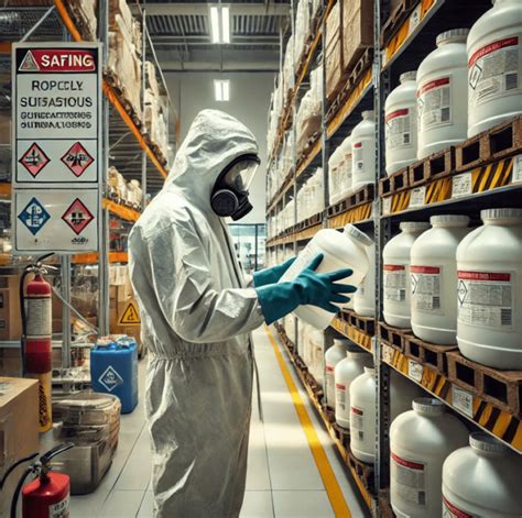 Handling And Storing Hazardous Substances Safety Protocols For
