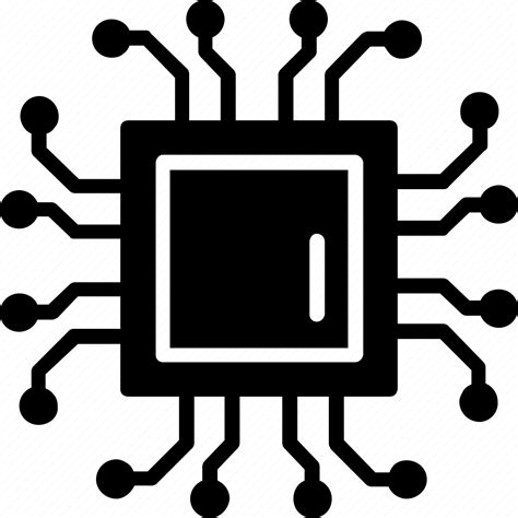 Chip Circuit Microprocessor Motherboard Processor Icon Download On Iconfinder