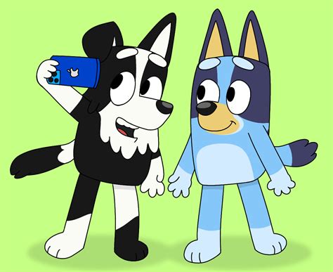 Mackenzie And Bluey By Elegydraws On Deviantart