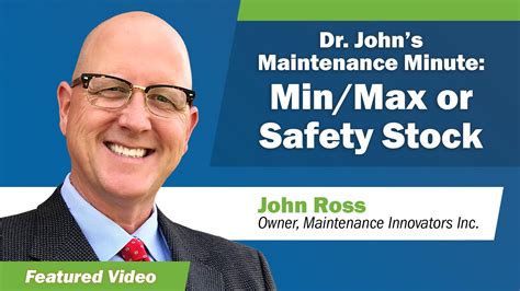 Min Max Or Safety Stock Reliable Plant