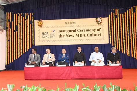 Nsb Nsbacademy Businessschool Inauguration Ceremony New