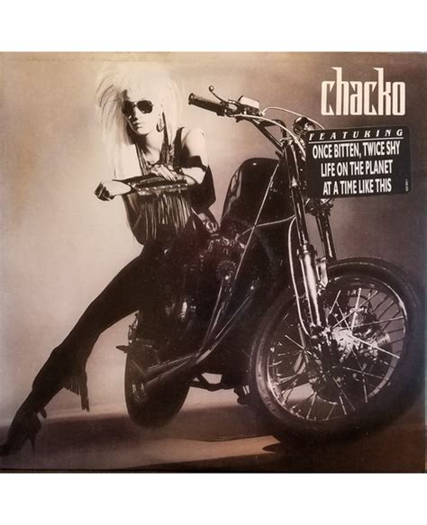 Chacko Chacko 12 Tron Records Vinyl Lp Chacko Rock Glam