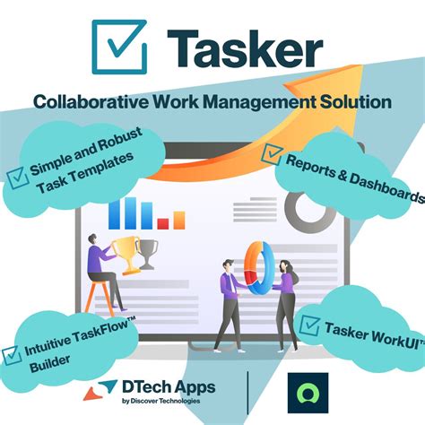 dtech apps on linkedin tasker collaborative workmanagement dynamic
