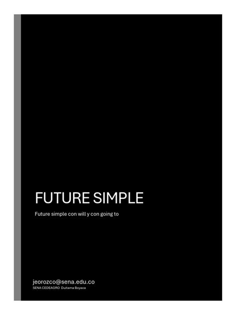 future simple program pdf