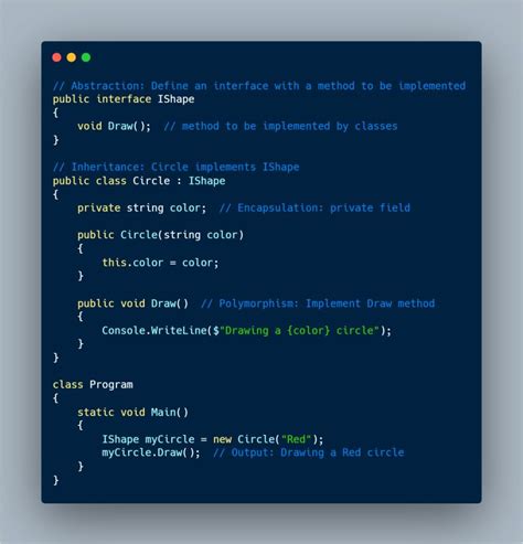 💡 Understanding Oop Object Oriented Programming In C Object Oriented Programming Oop Is A
