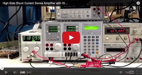 High Side Shunt Current Sense Amplifier Eeweb