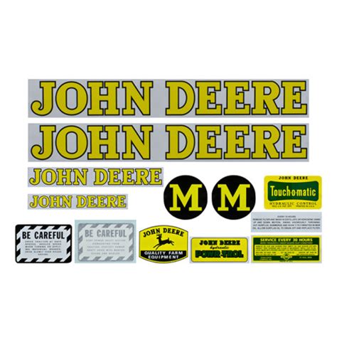 John Deere Logo Decals