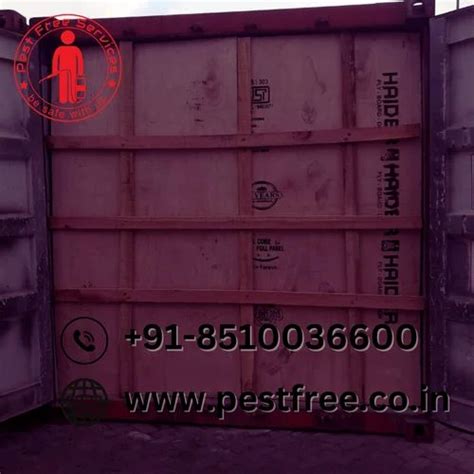 Sheeted Export Container Fumigation Services In Noida Ghaziabad Pest Free Services Id