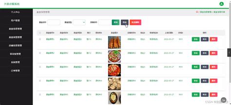 【附源码】计算机毕业设计java外卖点餐系统外卖app的数据库怎么设计java Csdn博客