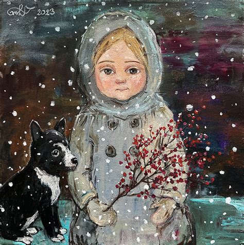 ბარათი თოვლი გალერეა ნოჩა