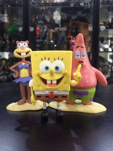 Promo Nickelodeon Spongebob Squarepants Mini Figure World Spongebob Pointing Diskon 23 Di