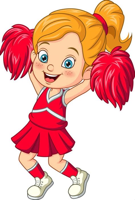 Pin By Kavaerca On CumpleaÑos Basketball Cartoon Cheerleader Girl