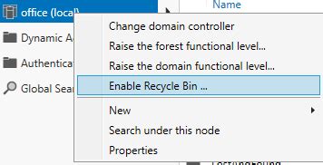 Enable AD Recycle Bin On Windows Server A Complete Guide