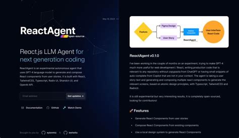 Rozario Chivers On Linkedin Github Eylonmizreact Agent The Open Source Reactjs Autonomous Llm
