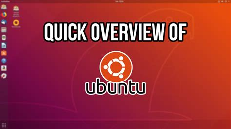 Quick Overview Of Ubuntu Linux Distros YouTube