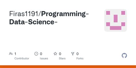 Github Firas1191programming Data Science