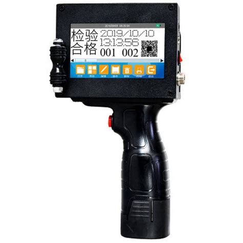 Zm 950 Smart Handheld Inkjet Printer Production Date Code Printer Price