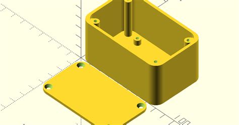 Univerzální Krabička Pro Pcb Universal Box For Pcb Openscad Parametrizable By Dattcz