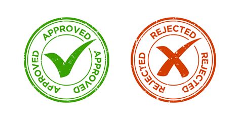 Rejected Stamp