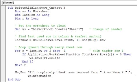 How To Delete Empty Rows In Excel Using Vba 3 Suitable Ways Excel Insider