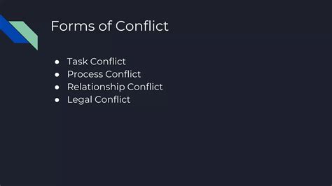 Organizational Conflicts Ppt