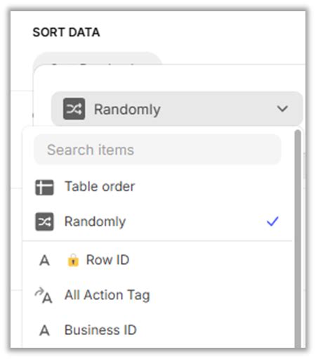 Add Random Sort To Query Column Feature Requests Glide Community