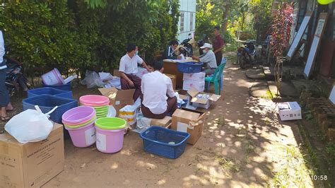 ကွမ်းလုံမြို့နယ်တွင် ၂၀၂၀ ပြည့်နှစ် အထွေထွေရွေးကောက်ပွဲအတွက် မဲရုံသုံးပစ္စည်းများနှင့် ကိုဗစ် ၁၉