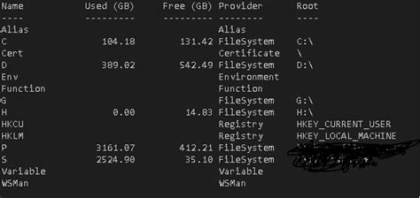 Vscode Not Showing All Psdrive Issue Microsoft Vscode Github