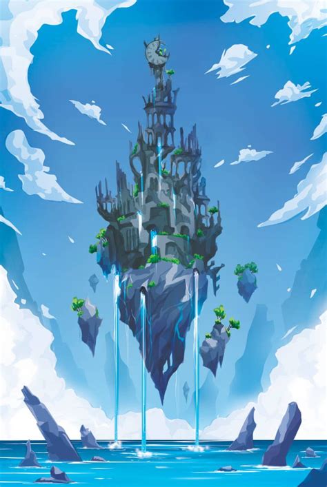 Lost Time By Chasingartwork Fantasy Art Landscapes Environment