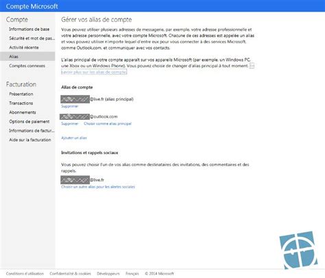 Tuto Permuter Votre Compte Principal Avec Un Nouvel Alias Sous Wp81