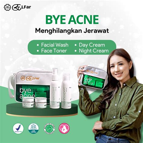 Jual Elfar Skincare Paket Bye Acne Shopee Indonesia